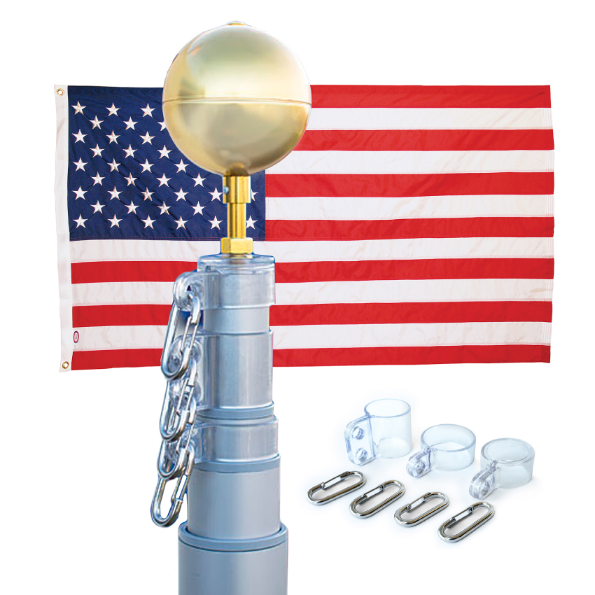 Telescoping Flagpole: Conder Flag Company