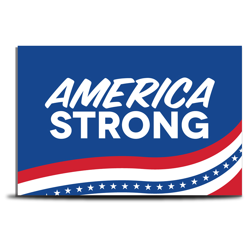 America Strong Vehicle Decal: Conder Flag Company