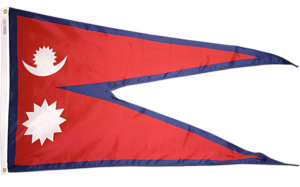 Nepal, Rayon, MTD: Conder Flag Company