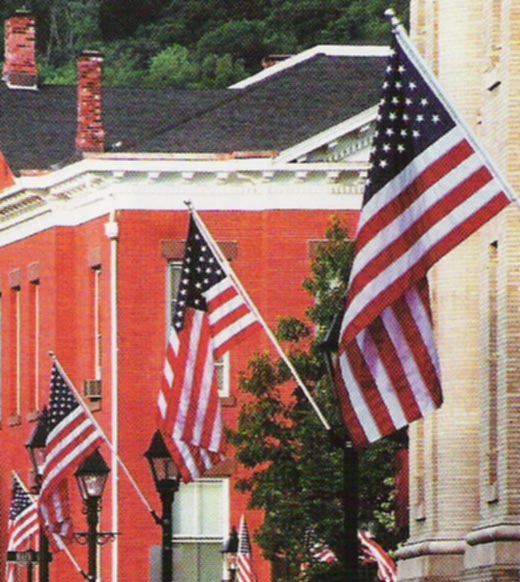 Spinning Pole - 5' x 1" white: Conder Flag Company